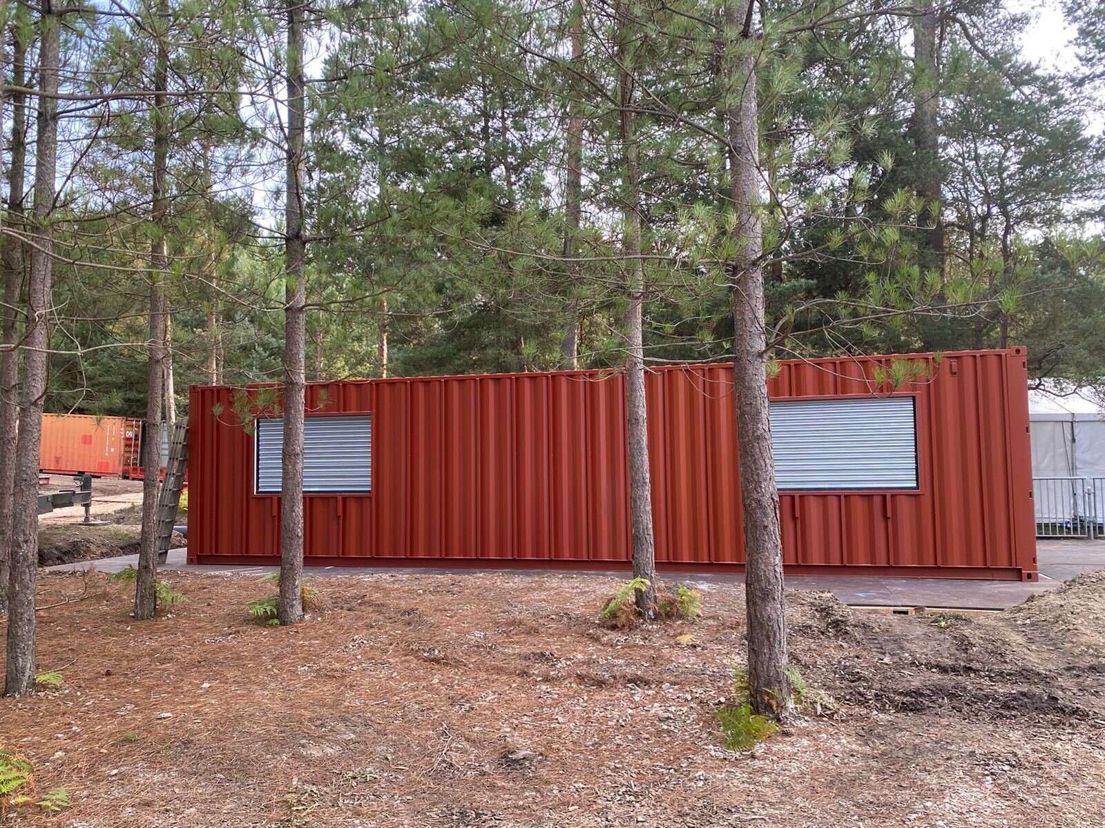 Shipping Container Conversion for Lapland - Gap Containers