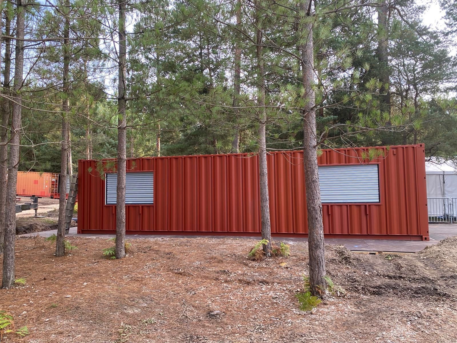 Shipping Container Conversion for Lapland - Gap Containers