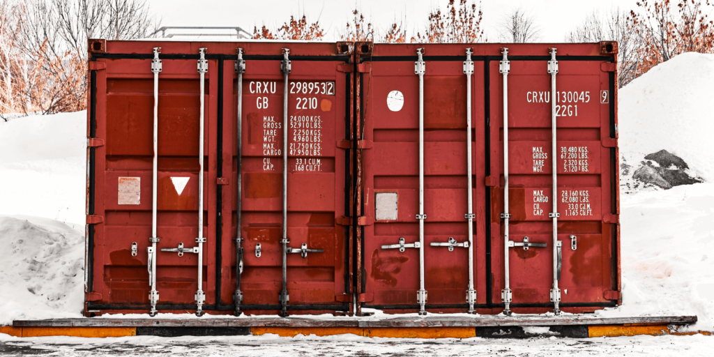 Shipping container maintenance tips for winter | Gap Containers