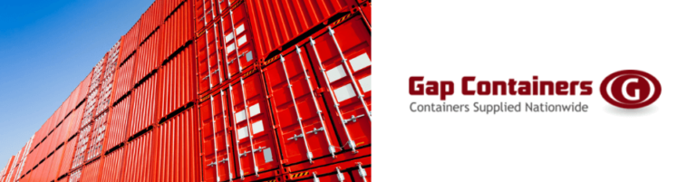 Using A Shipping Container For Advertising - Gap Containers